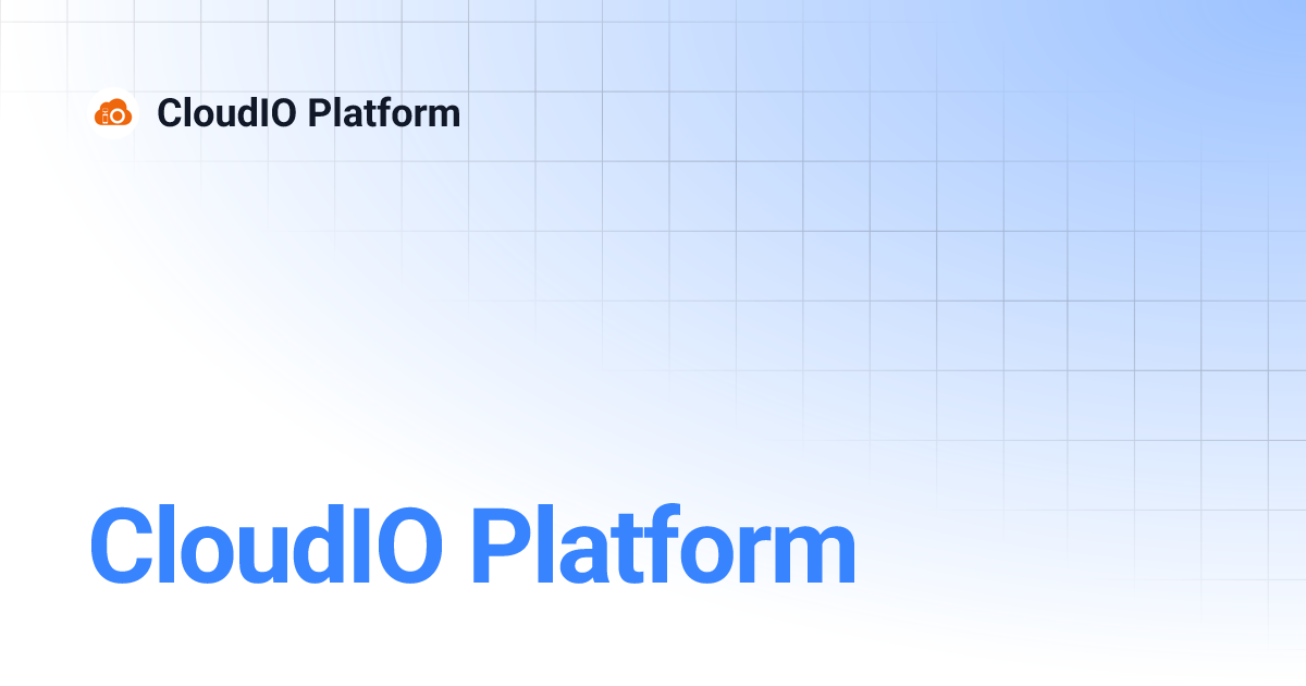 CloudIO Platform